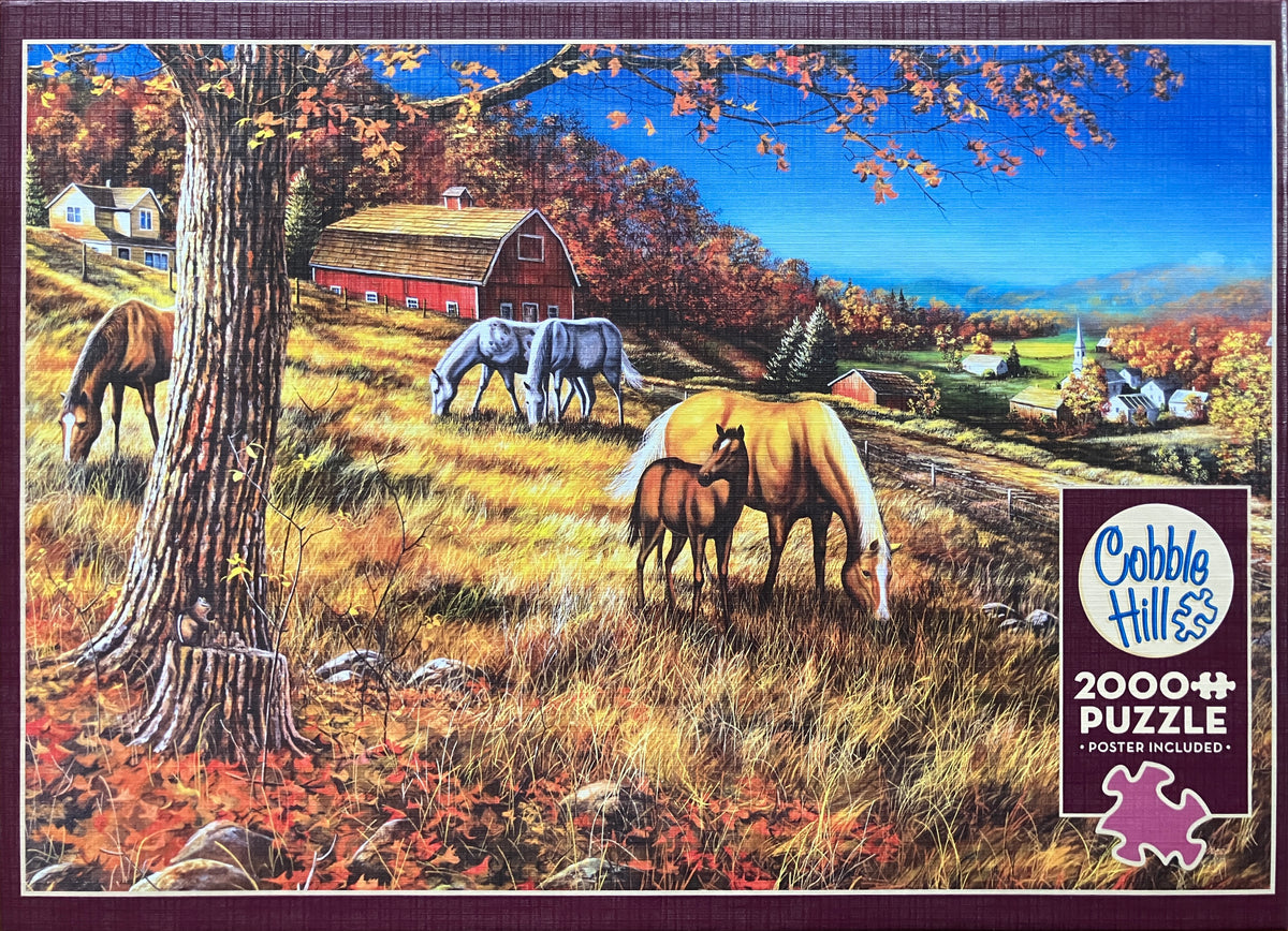 Hillside Gathering 2000 Piece Puzzle – Jim Hansel Editions, LLC.