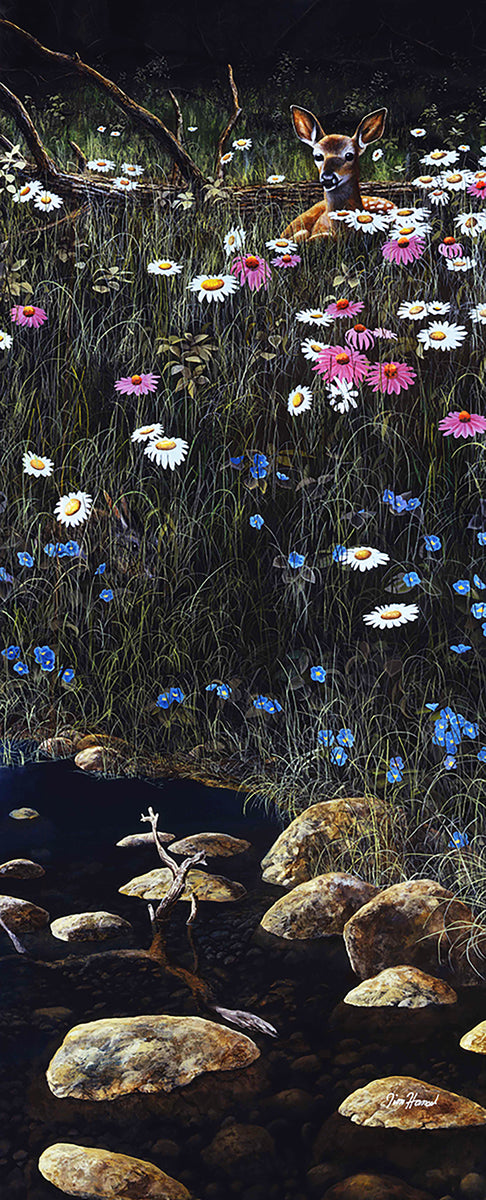 Woodland Friends Original Oil – Jim Hansel Editions, LLC.